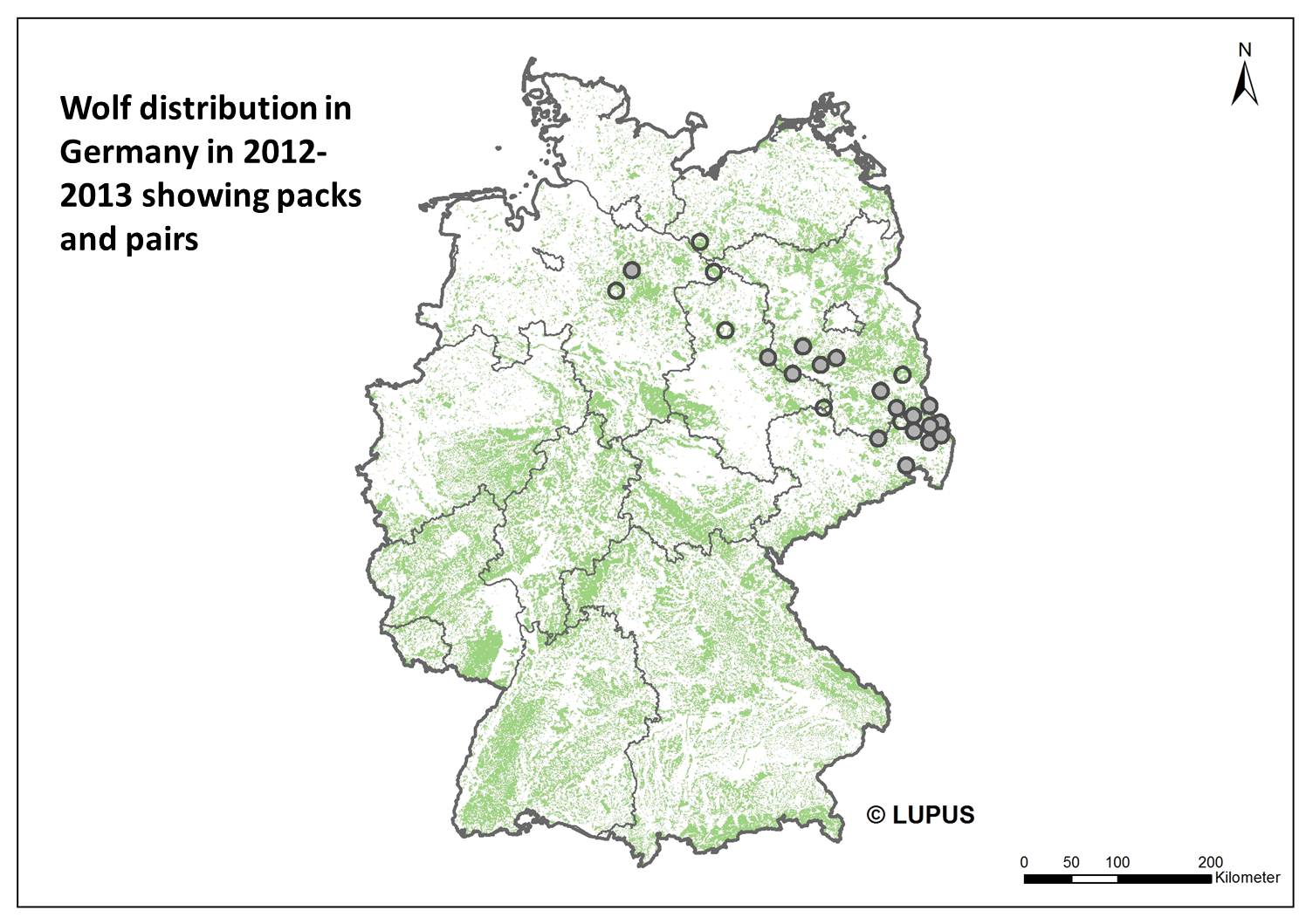 Wolves return to unlikely places!